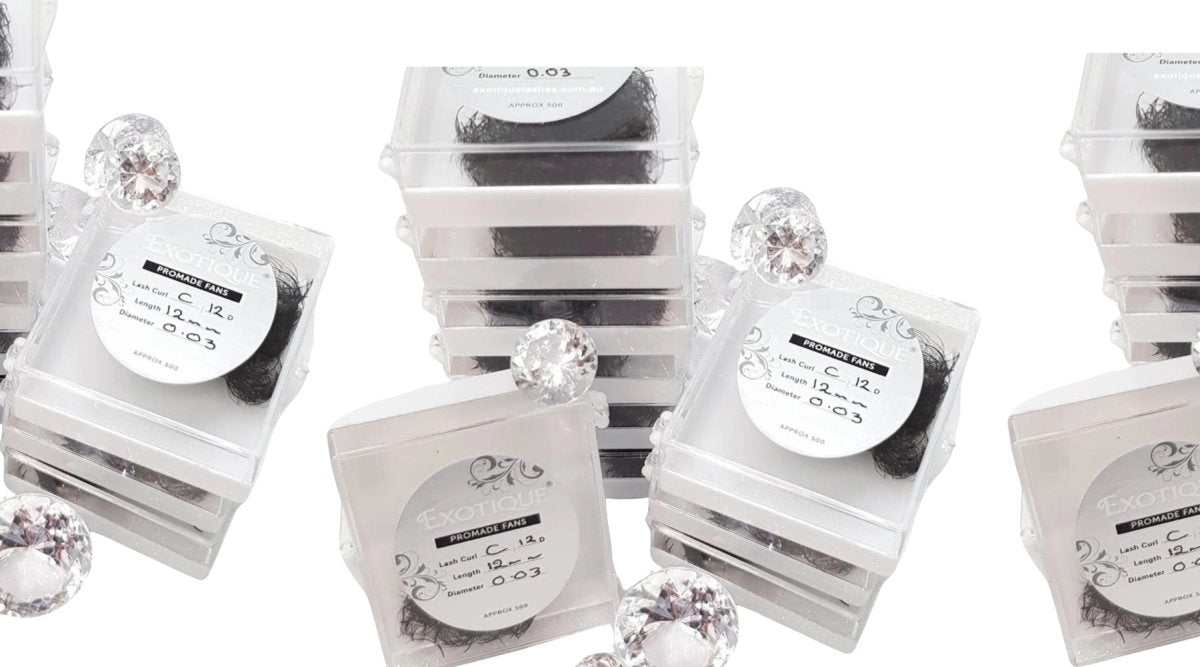 Premium Promade Lash Fans - 12D & 7D Options | Exotique Lashes